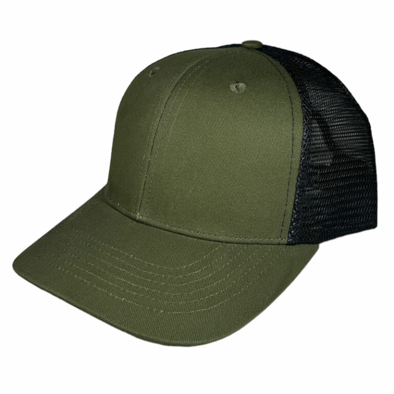 Preorder: Olive Black Mesh Snapback – Double Portion Supply