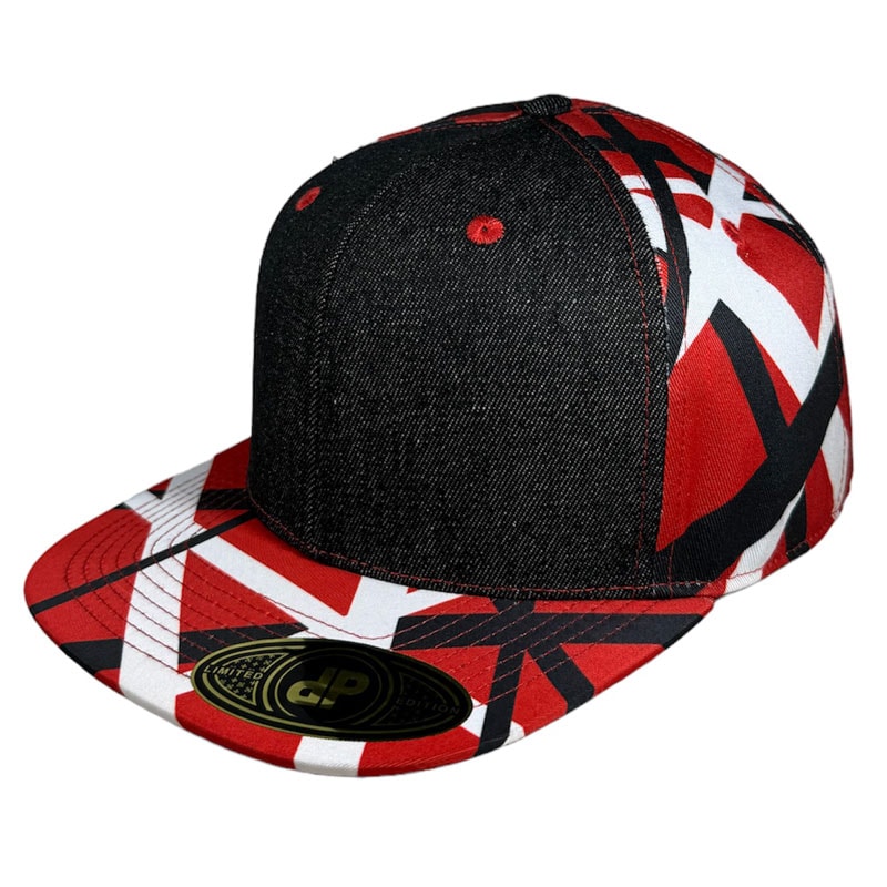 2 Tone Black Denim/Rocker Snapback Hat – Double Portion Supply