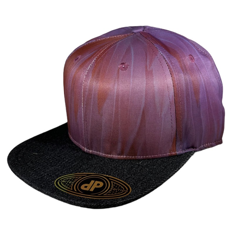 The Flamingo Feather Snapback Hat – Double Portion Supply